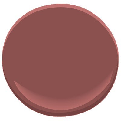 Apache Red 1295 Paint - Benjamin Moore Apache Red Paint Color Details