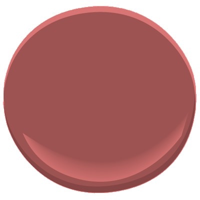 Benjamin Moore Brick Red