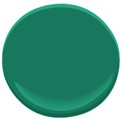 Linear Green Benjamin Moore