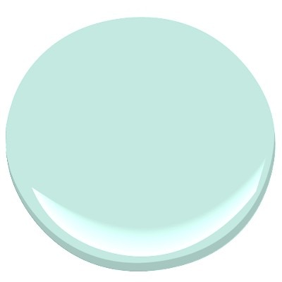 Mint Green Paint Color Benjamin Moore