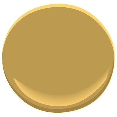 Ochre Benjamin Moore Paint Color