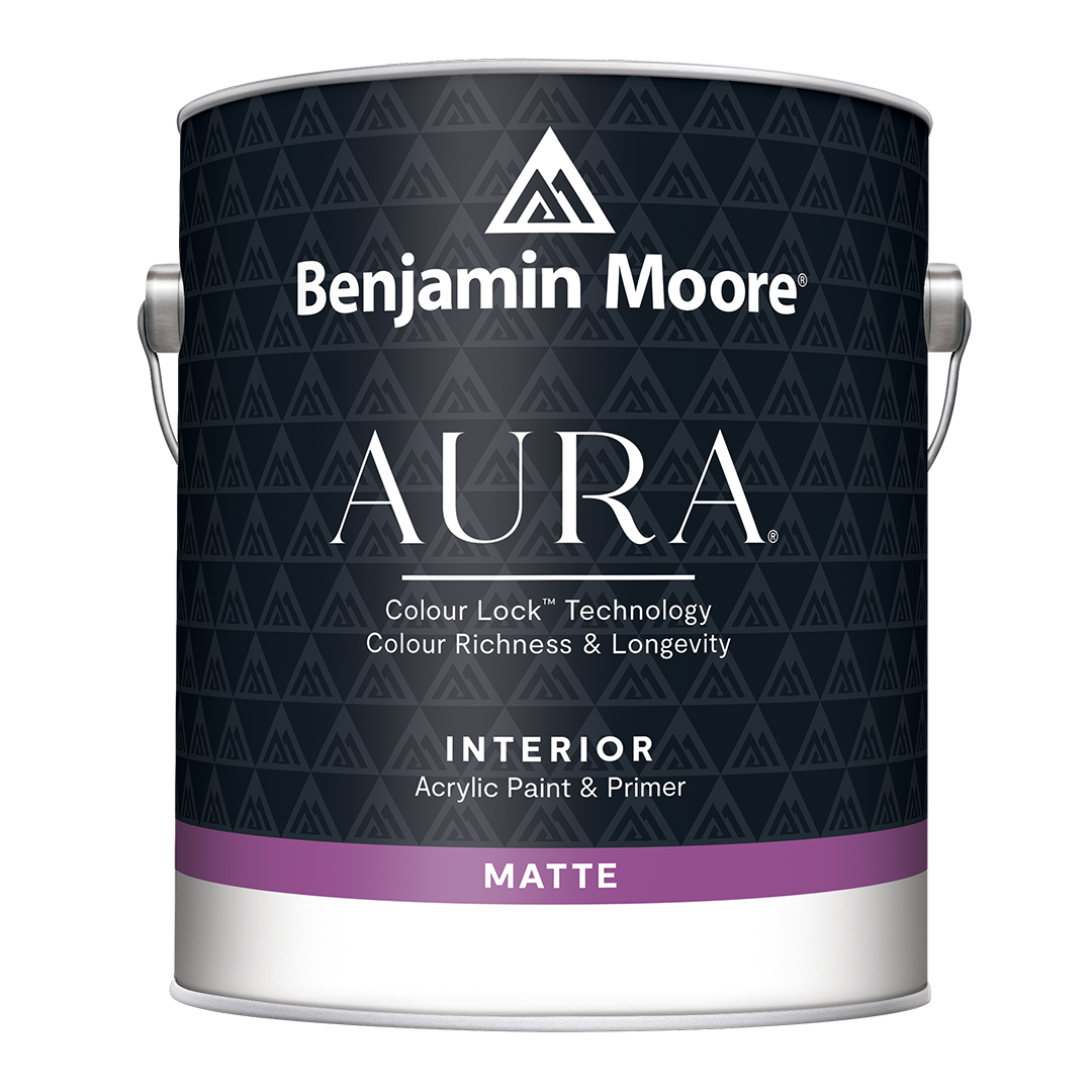 Aura Waterborne Interior Paint Matte 3 79 L White Dove OC 17
