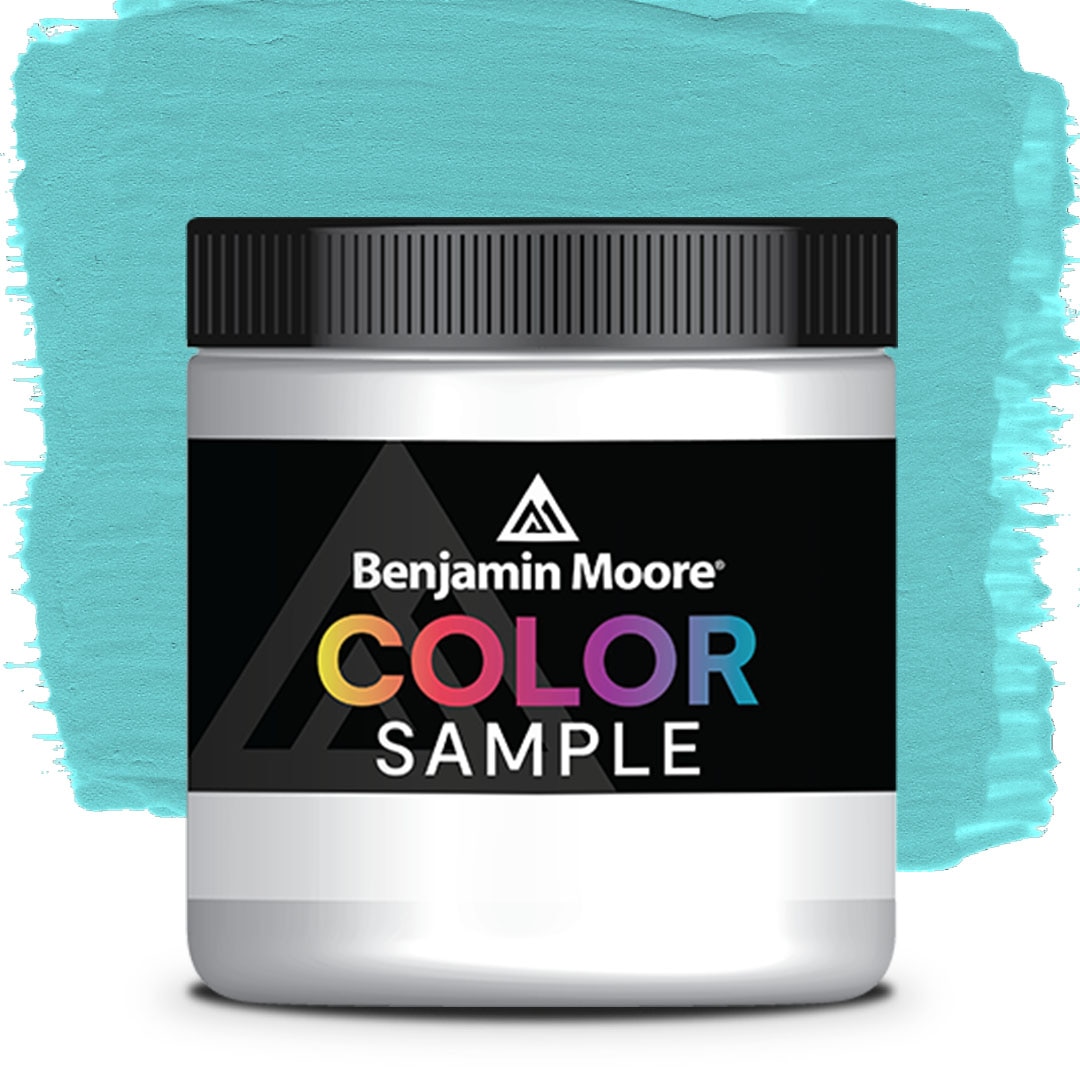 Burbank Blue 732 Paint Color Samples - 8 oz. | Shop Benjamin Moore
