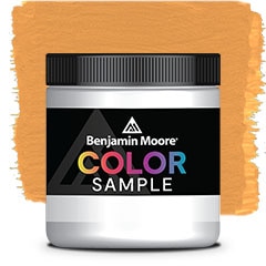 Benjamin Moore® Color Sample 8 oz. Brilliant Amber 161 | Benjamin Moore